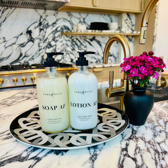 SOAP AF + LOTION AF — Launching May 8 | FORK & MELON